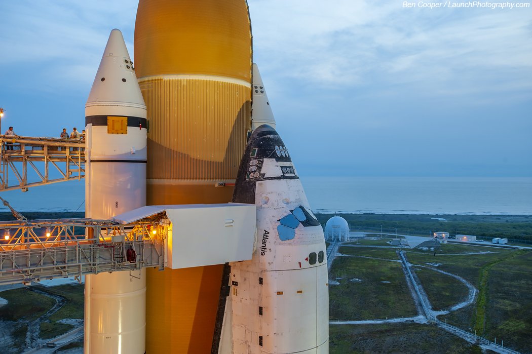 STS-135 Atlantis final space shuttle launch & mission photos