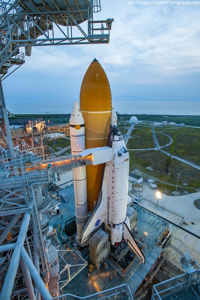 STS-135 Atlantis final space shuttle launch & mission photos