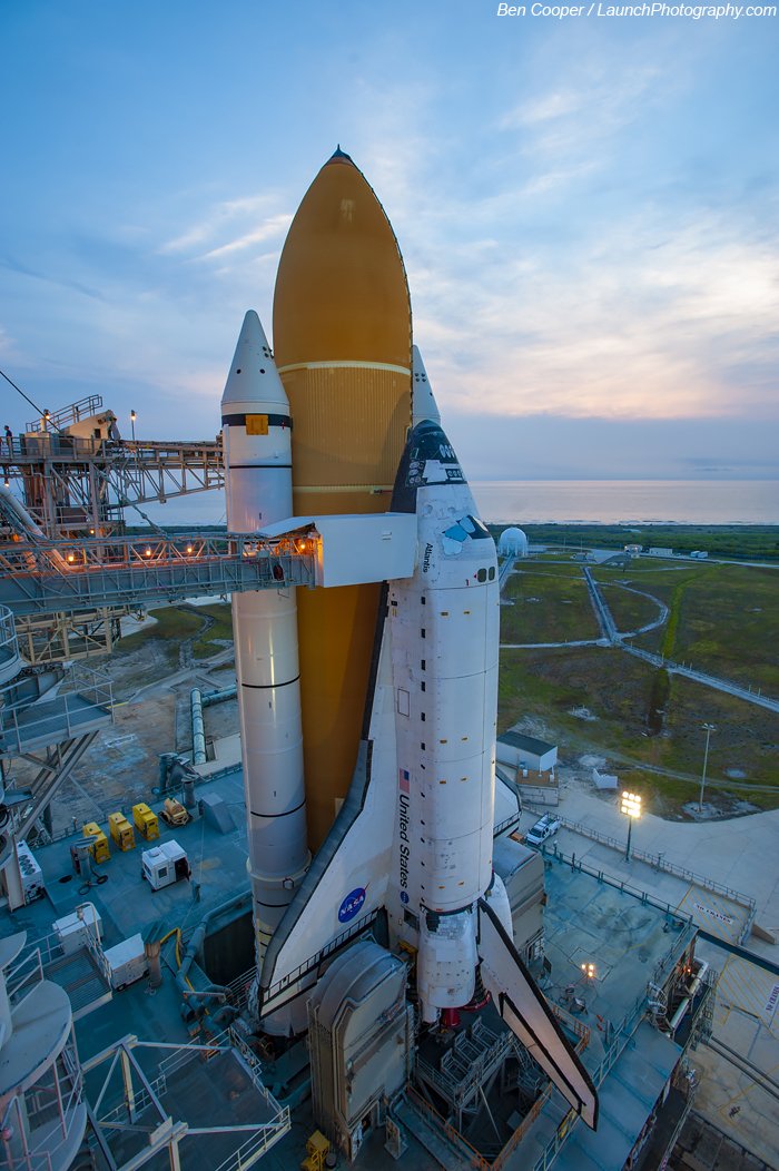 STS-135 Atlantis final space shuttle launch & mission photos