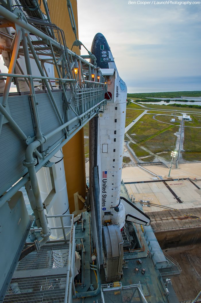 STS-135 Atlantis final space shuttle launch & mission photos