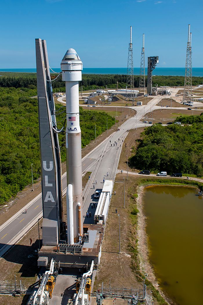 Atlas V launches Starliner Crew Flight Test photos