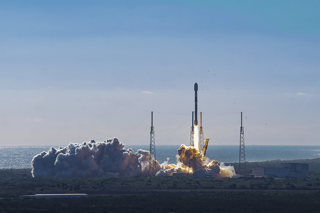 Falcon 9 launches Transporter-6 photos