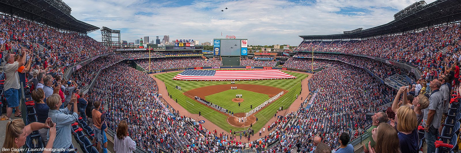 Major League Baseball ballpark & stadium panoramas