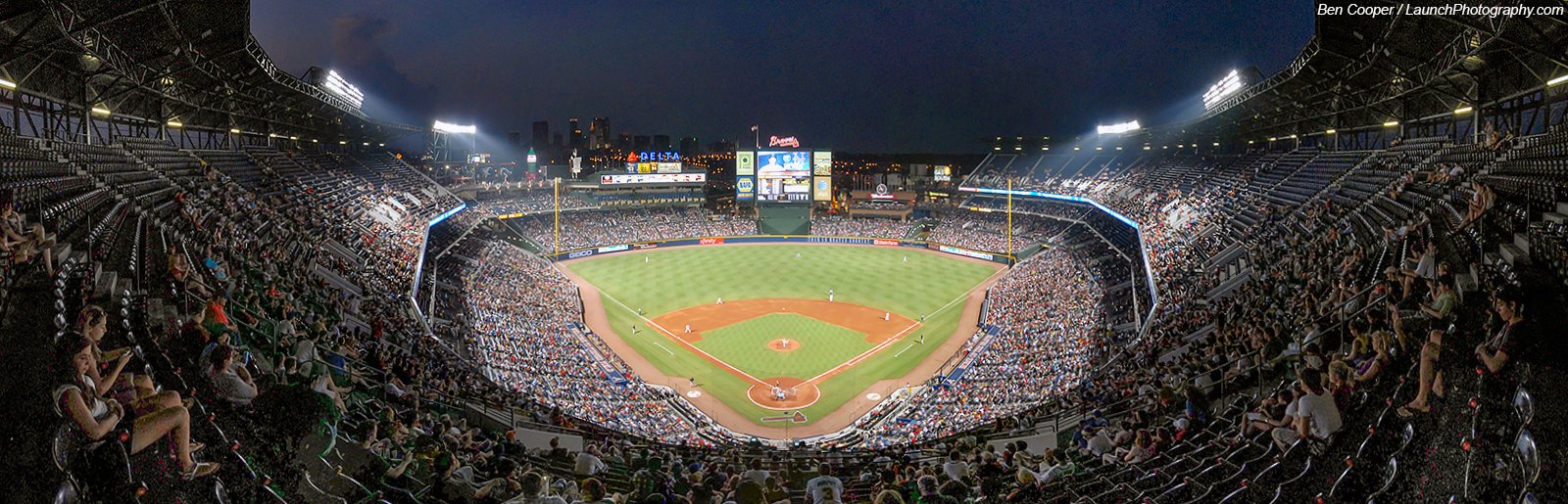 Turner Field panorama