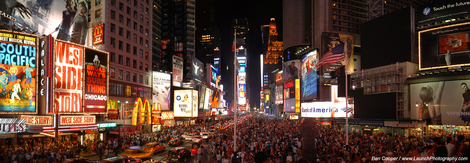 New York City photography, panoramas