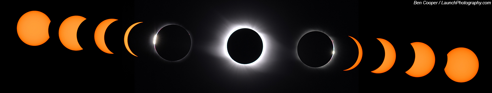 Total Solar Eclipse 2008 photos from the Ob Sea, Siberia, Russia