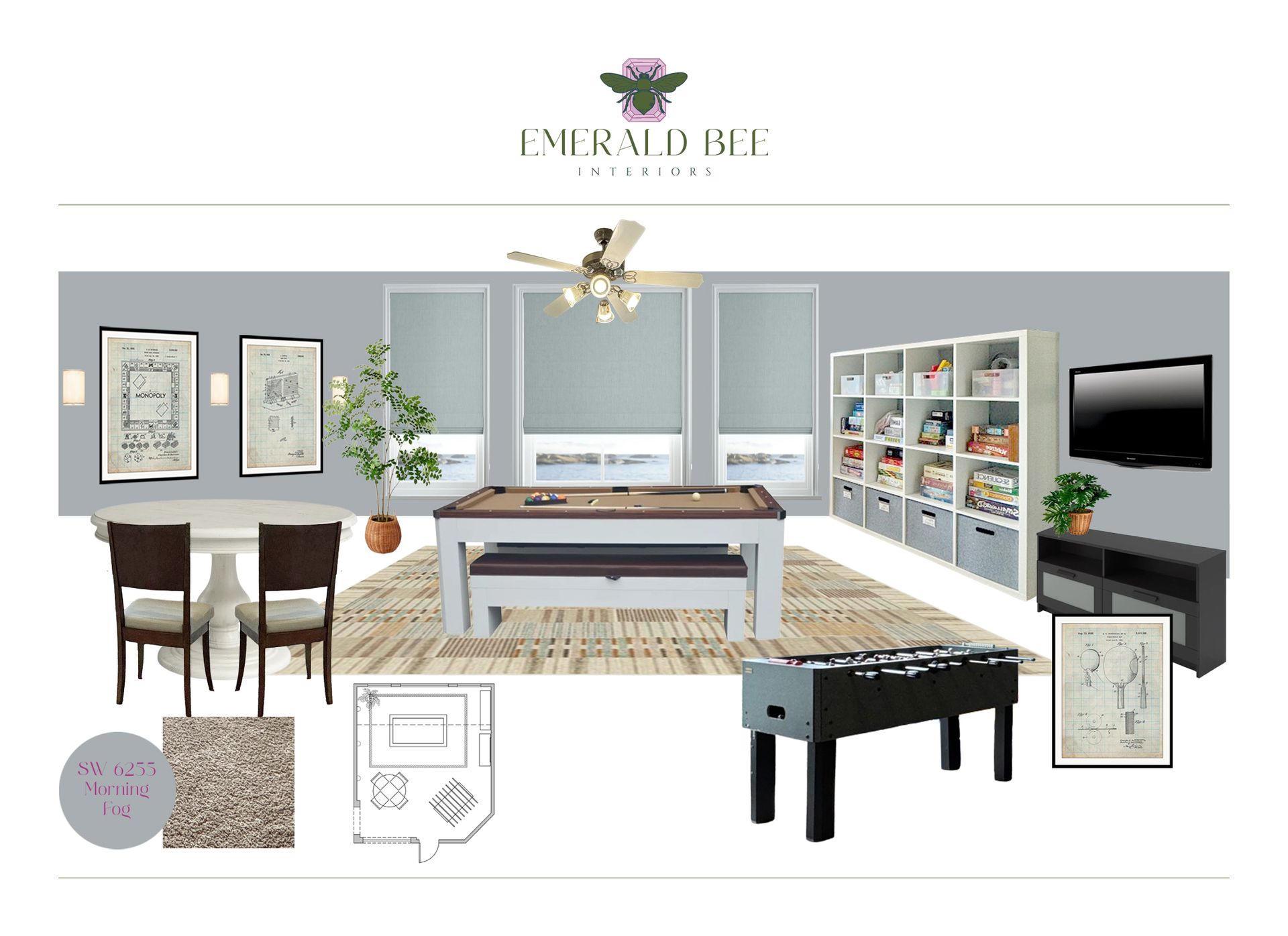 Emerald Bee Interiors | Interior Design Portfolio