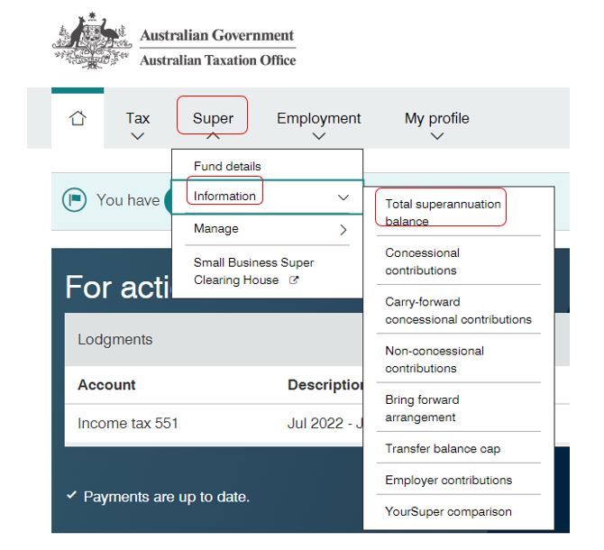 How myGov can help you track your super