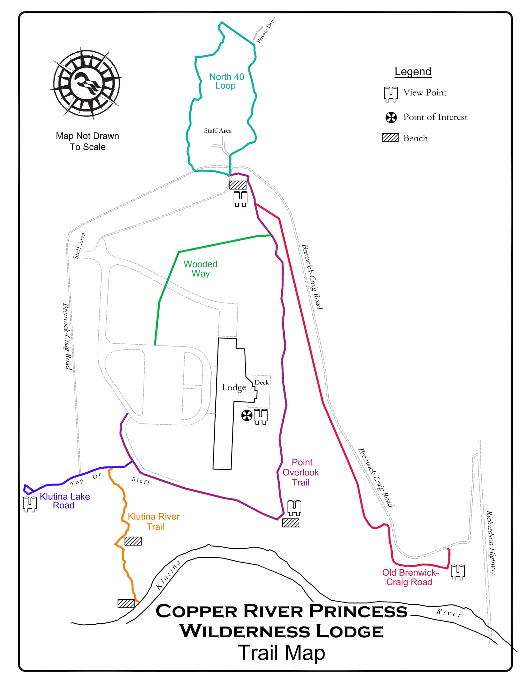 Copper River Princess Map