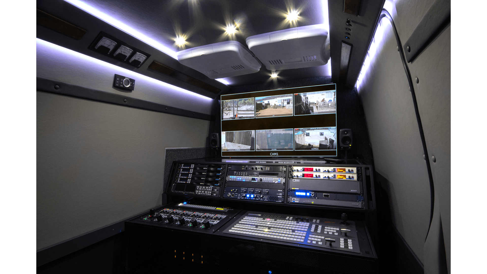 OB Video Van | Sprinter Flypack | TV Pro Gear