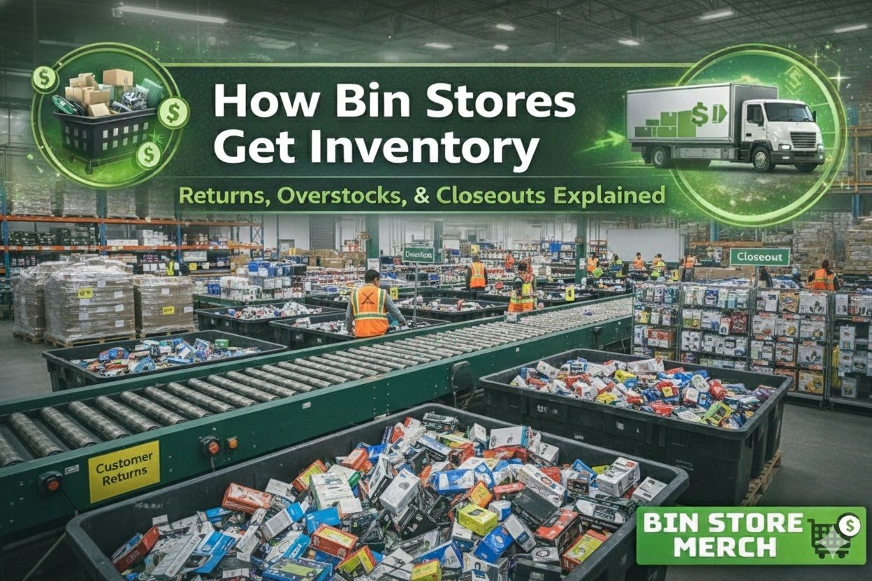 How Bin Stores Get Inventory: Returns & Overstock Explained