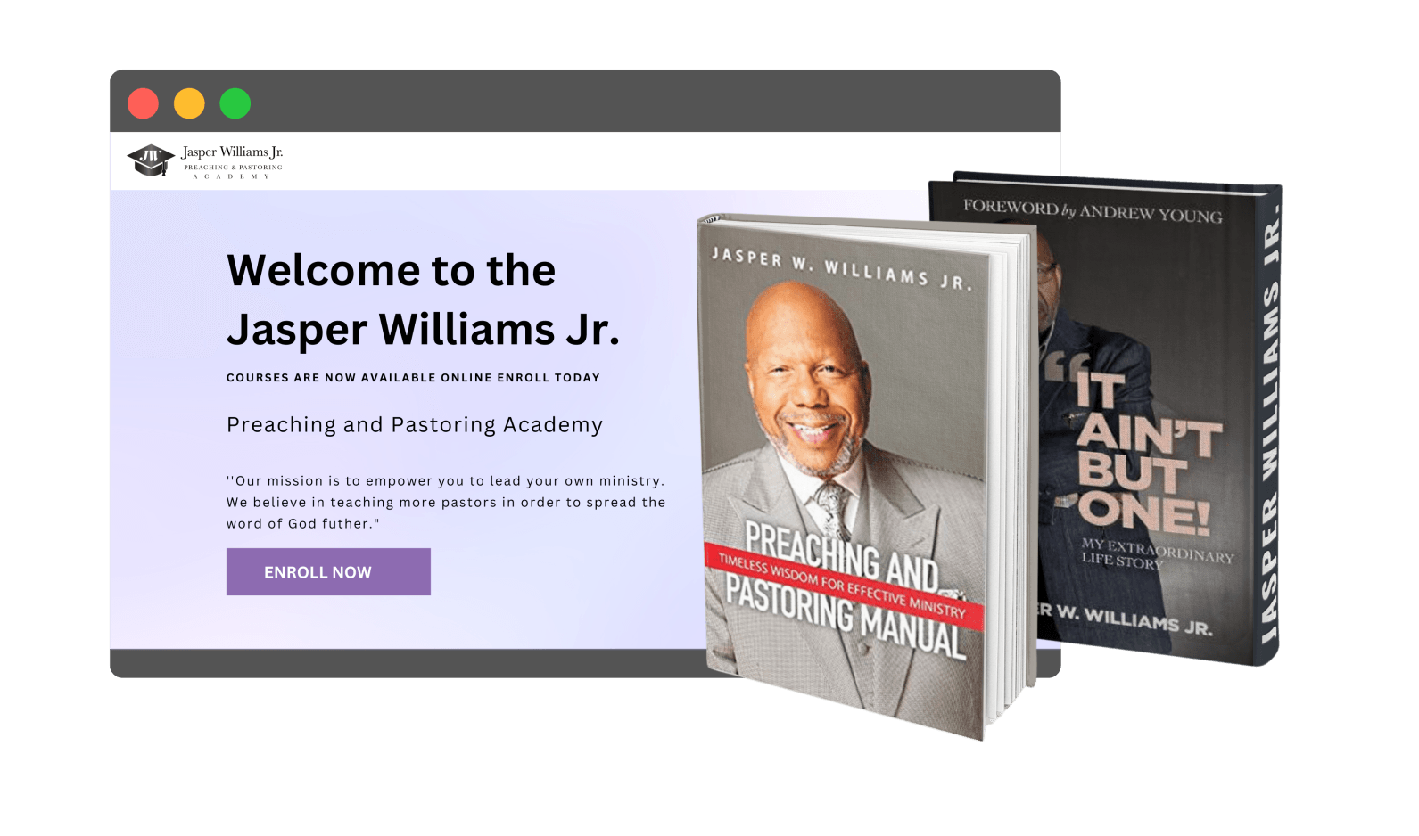 Pastor and Preaching Academy | Jasper Williams Jr.