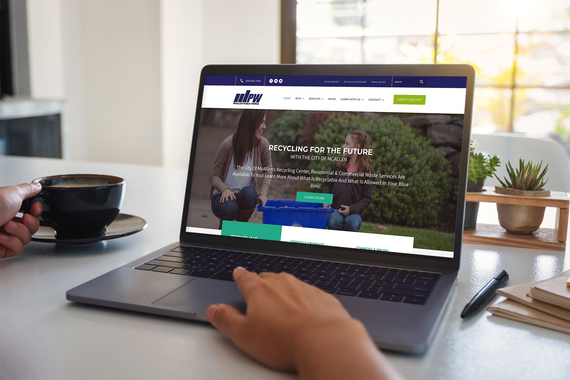 Fantich Media | McAllen Public Works Website Project