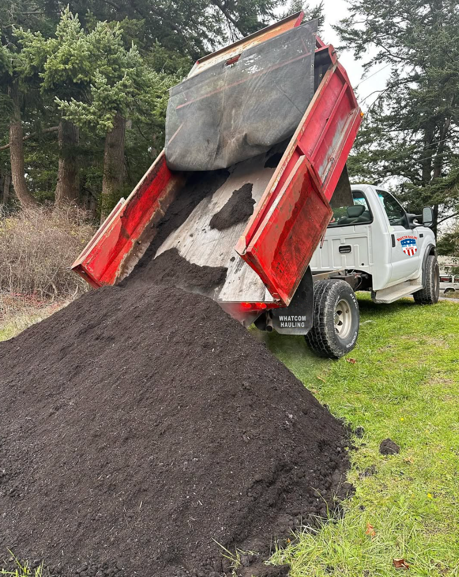 DELIVERY: Mulch, Soil, Rock & Compost | Bellingham & Whatcom County