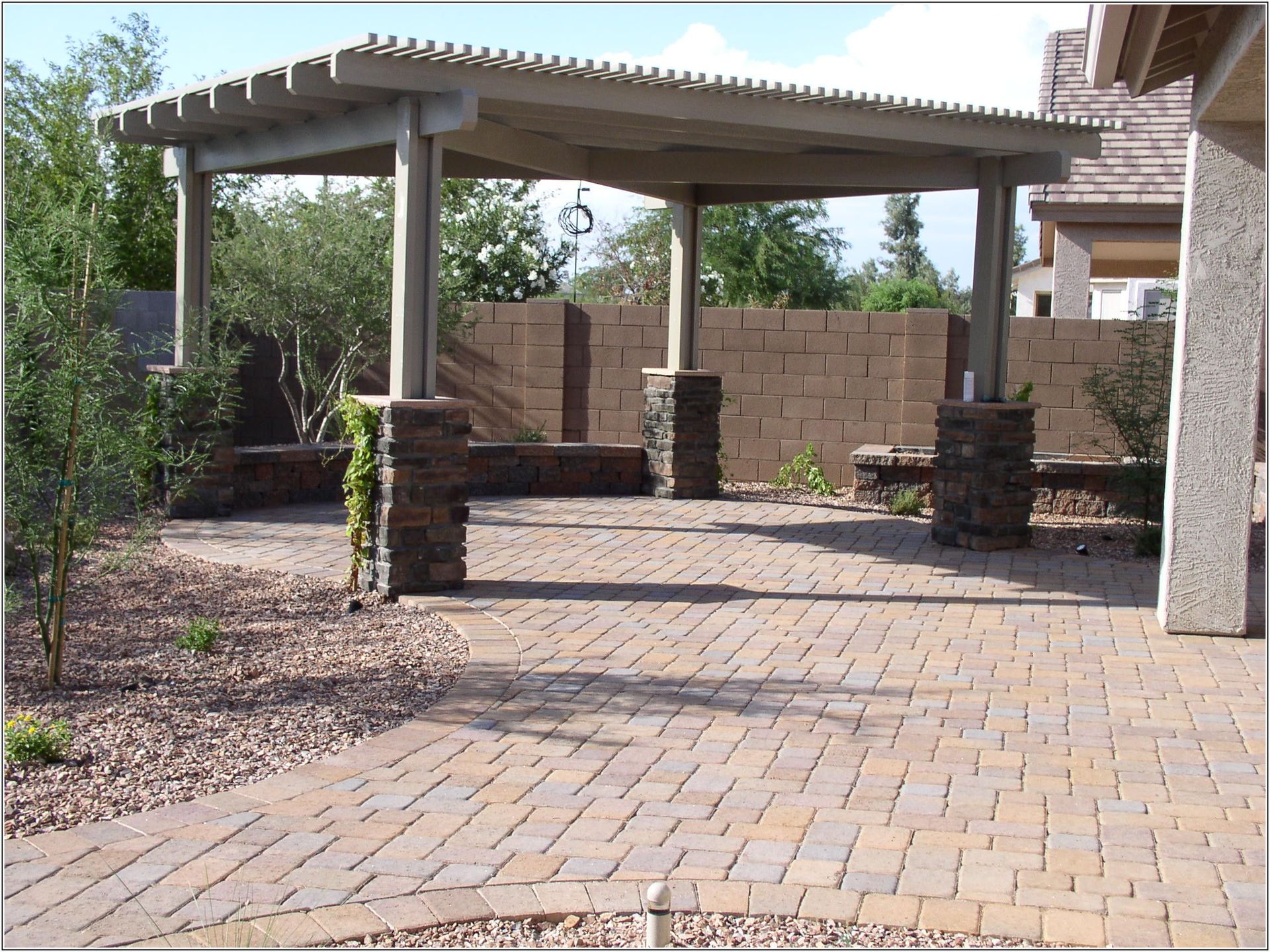 PAVER INSTALLATION