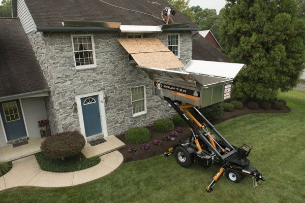 Equipter Dumpster Buggy - Seipp Roofing, LLC