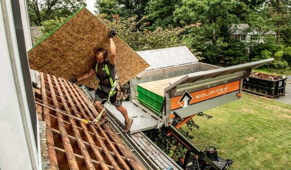Equipter Dumpster Buggy - Seipp Roofing, LLC