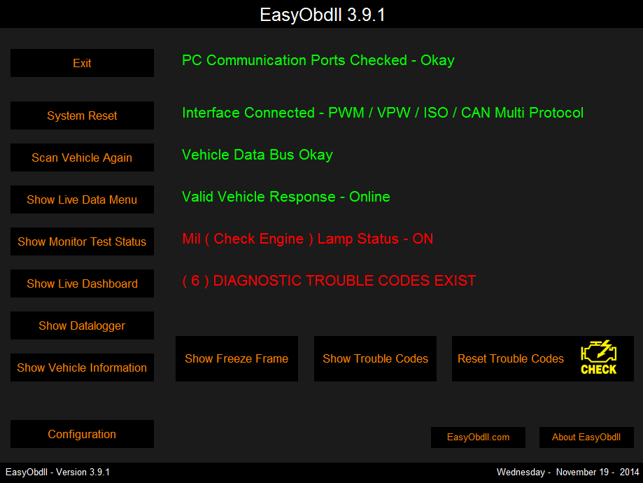 EasyObdII Software - Full Versoin