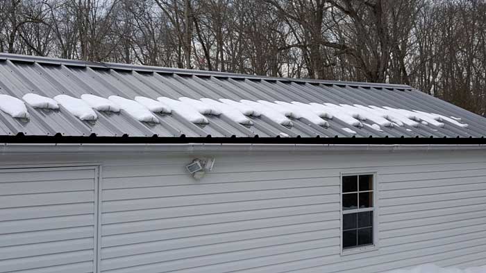 Metal Roofing Winnipeg | Metal Roof Snow Guards