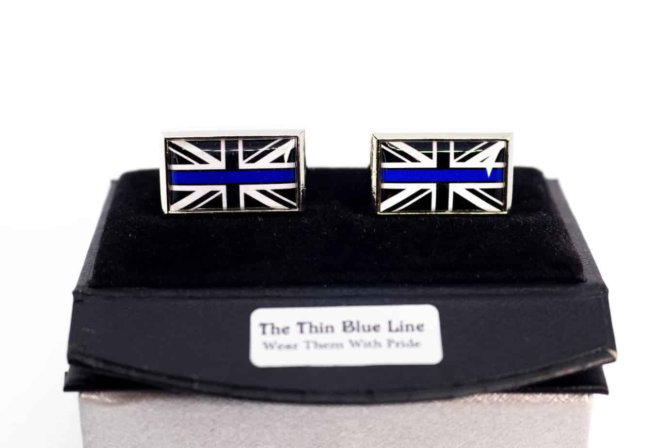 Union Flag Thin Green Line Badge - Thin Blue Line UK