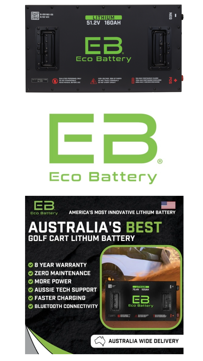 Eco Battery for Golf Carts | E-Powered Carts | Toowoomba