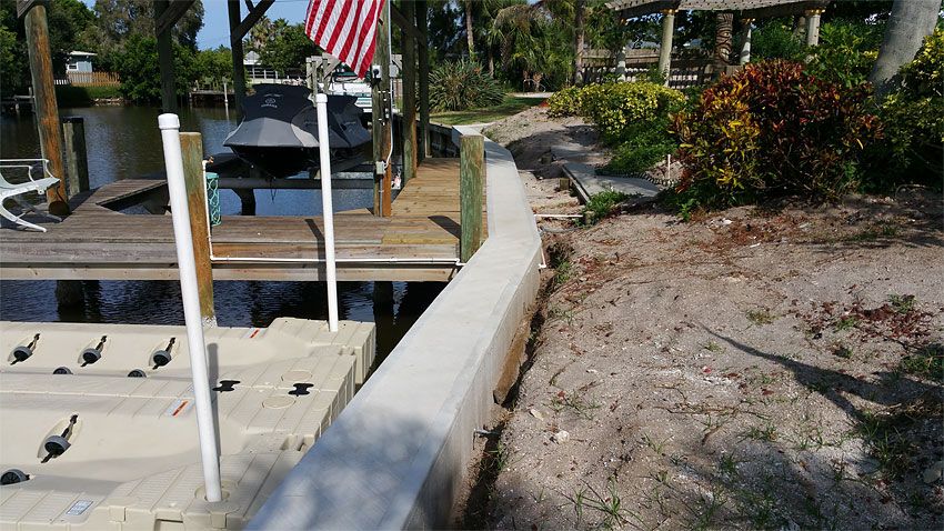 Vinyl Installation - Cocoa Beach, FL – Darrell’s Docks