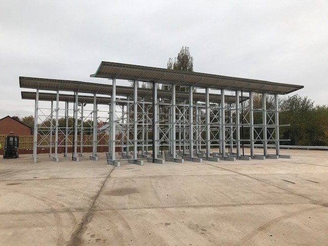 Racking Services | Cantilever Racking | Davidson Site Service Limited