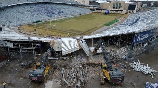 Demolition Begins at Ryan Field | Alpine Demolition