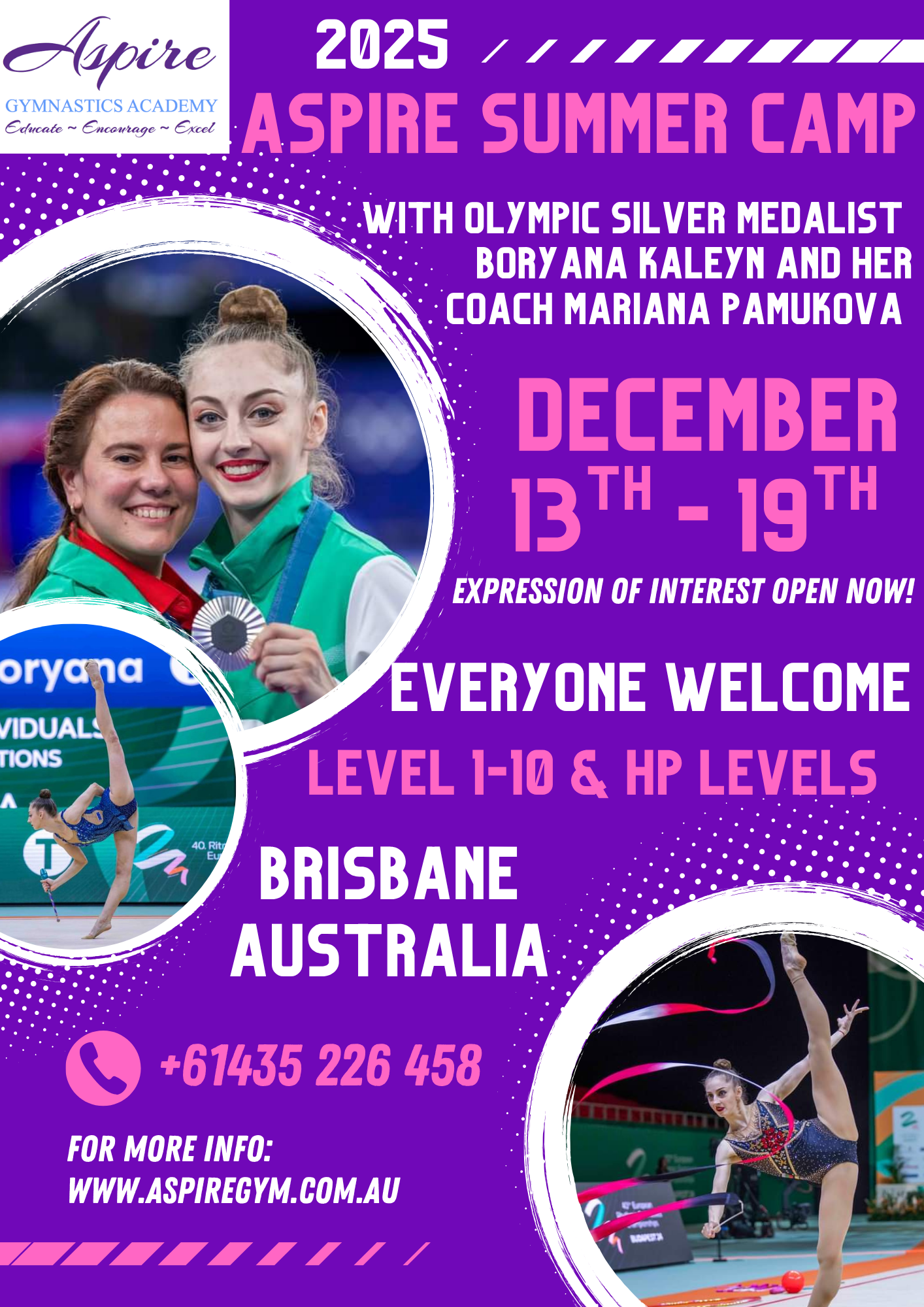 Gymnastics Camps | Aspire Gymnastics Academy