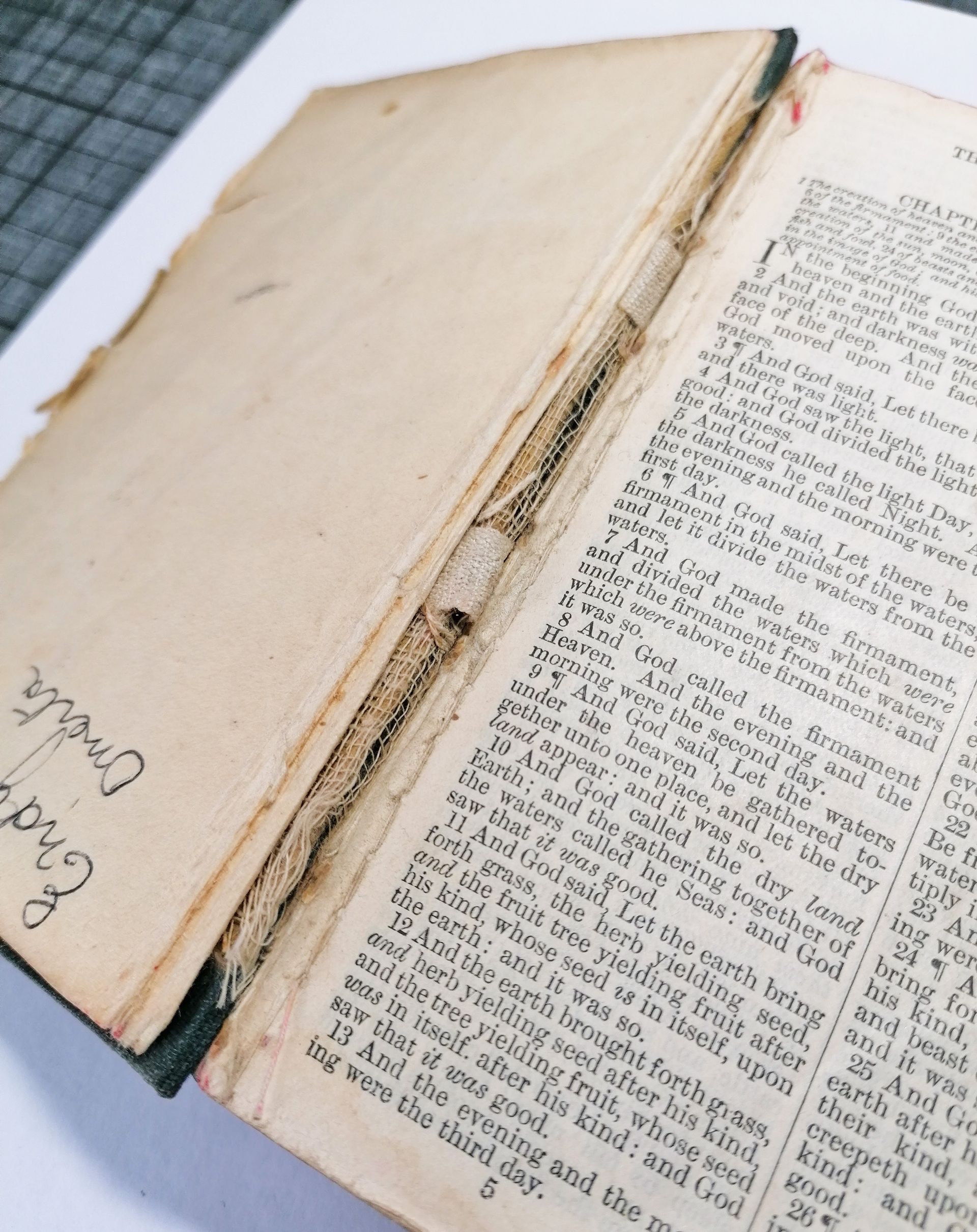 A thoughtful and dedicated book repair service
