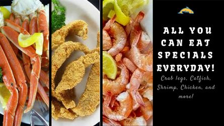 Daily ALL-YOU-CAN-EAT Specials | Jumpin Catfish Restaurant in Olathe, KS