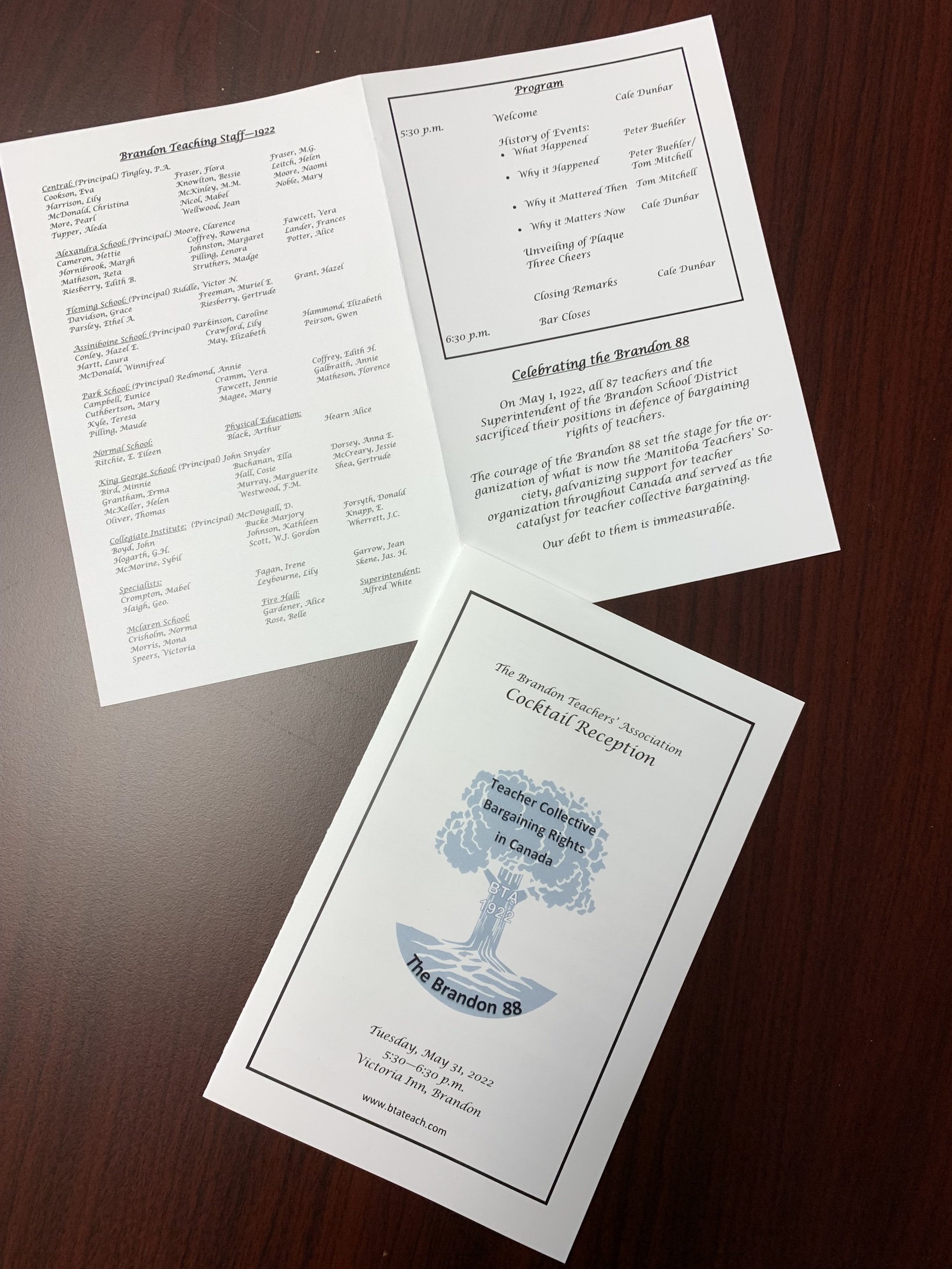 Brandon Teachers' Association Brandon, MB