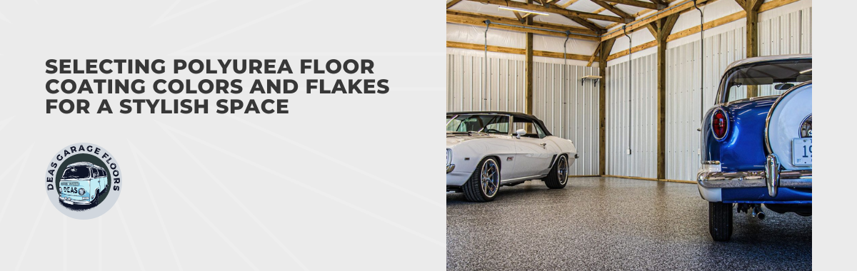 Selecting Polyurea Floor Coating Colors and Flakes for a Stylish Space