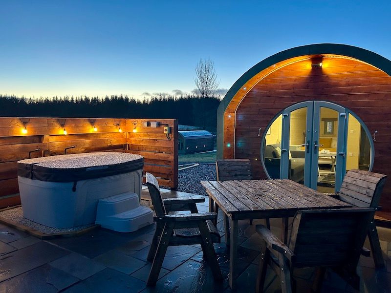 glamping|hot tubs|dogfriendly|scotland