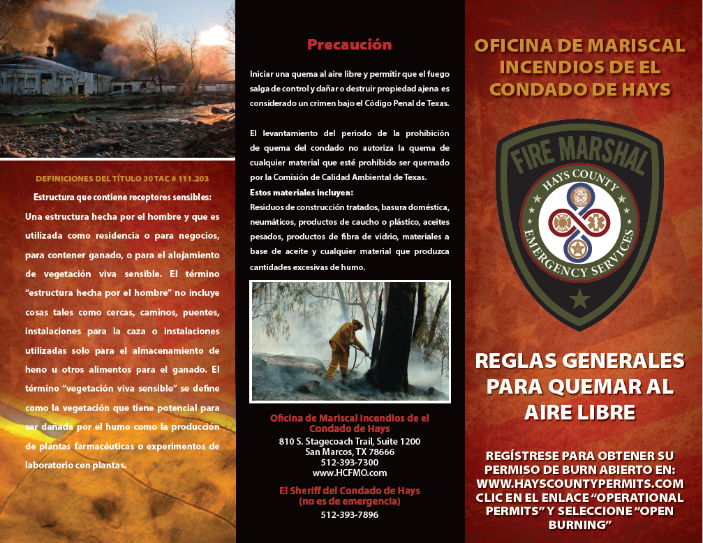 Personal Wildfire Plan