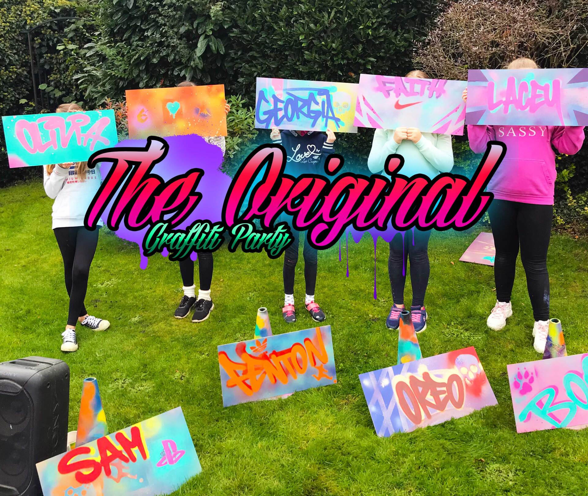 Graffiti Birthday Party Packages | Graffiti Stars Parties