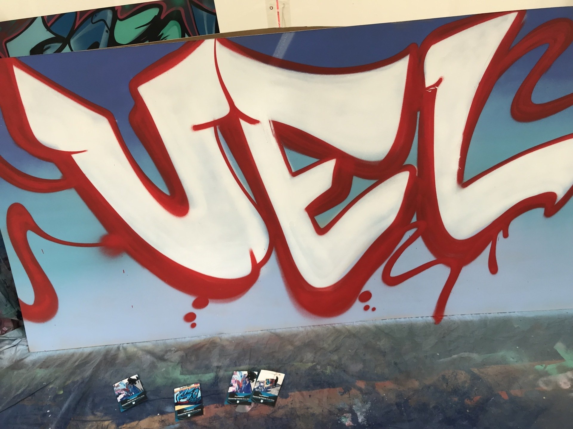 Graffiti Workshops for Secondary Schools, PRUS & Art Events