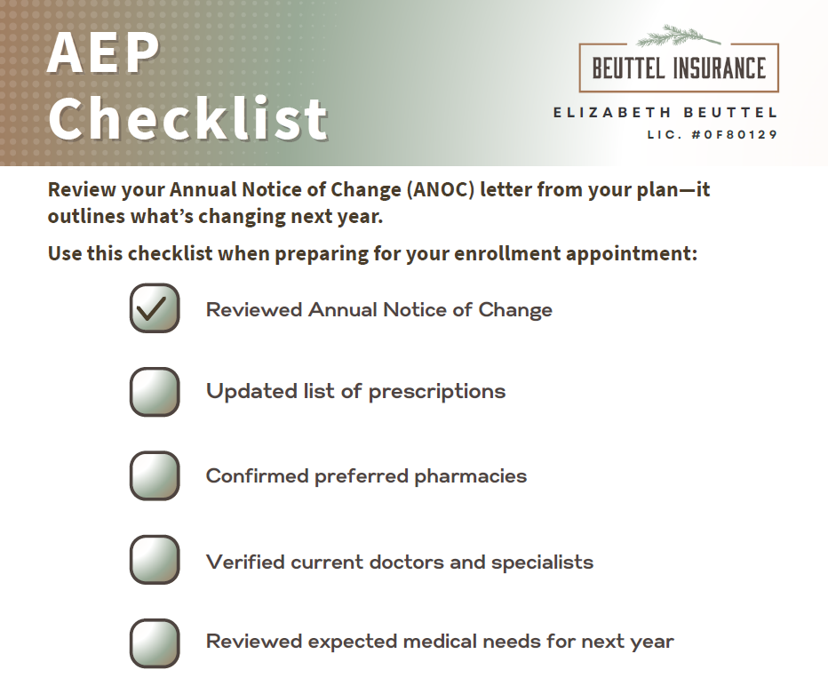 AEP Checklist