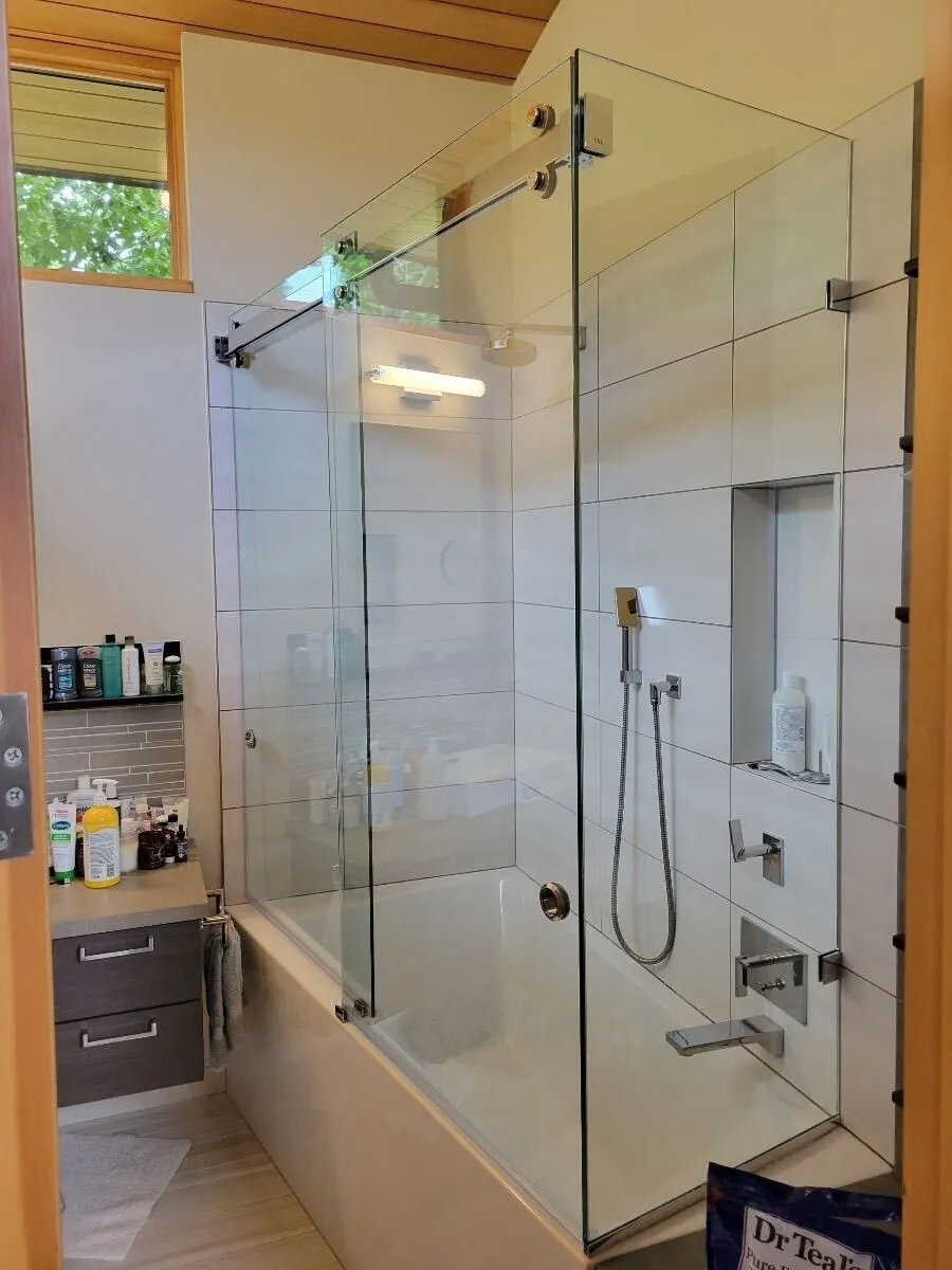 Sliding/Bypass Shower Doors | Slade Glass Co. | Longmont & Boulder