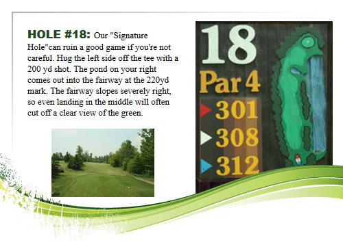 Course Information | Hickory Ridge Golf