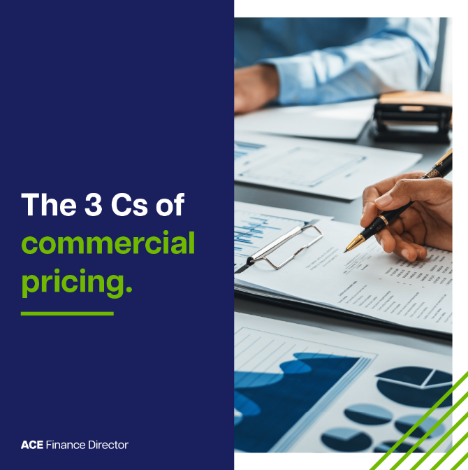 The 3 Cs of commercial pricing