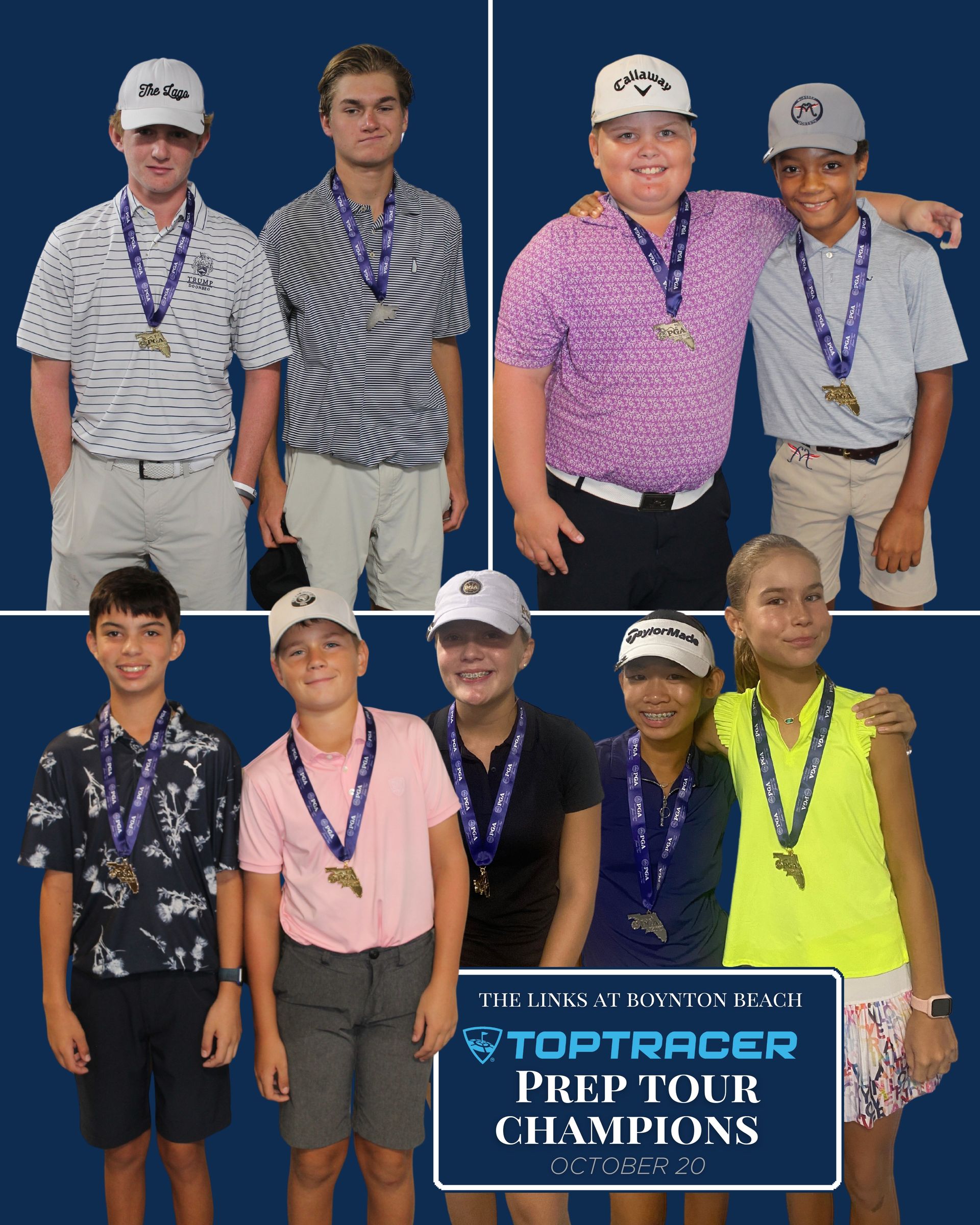 Junior Golfers Deliver Strong Performances at Toptracer Prep Tour Event