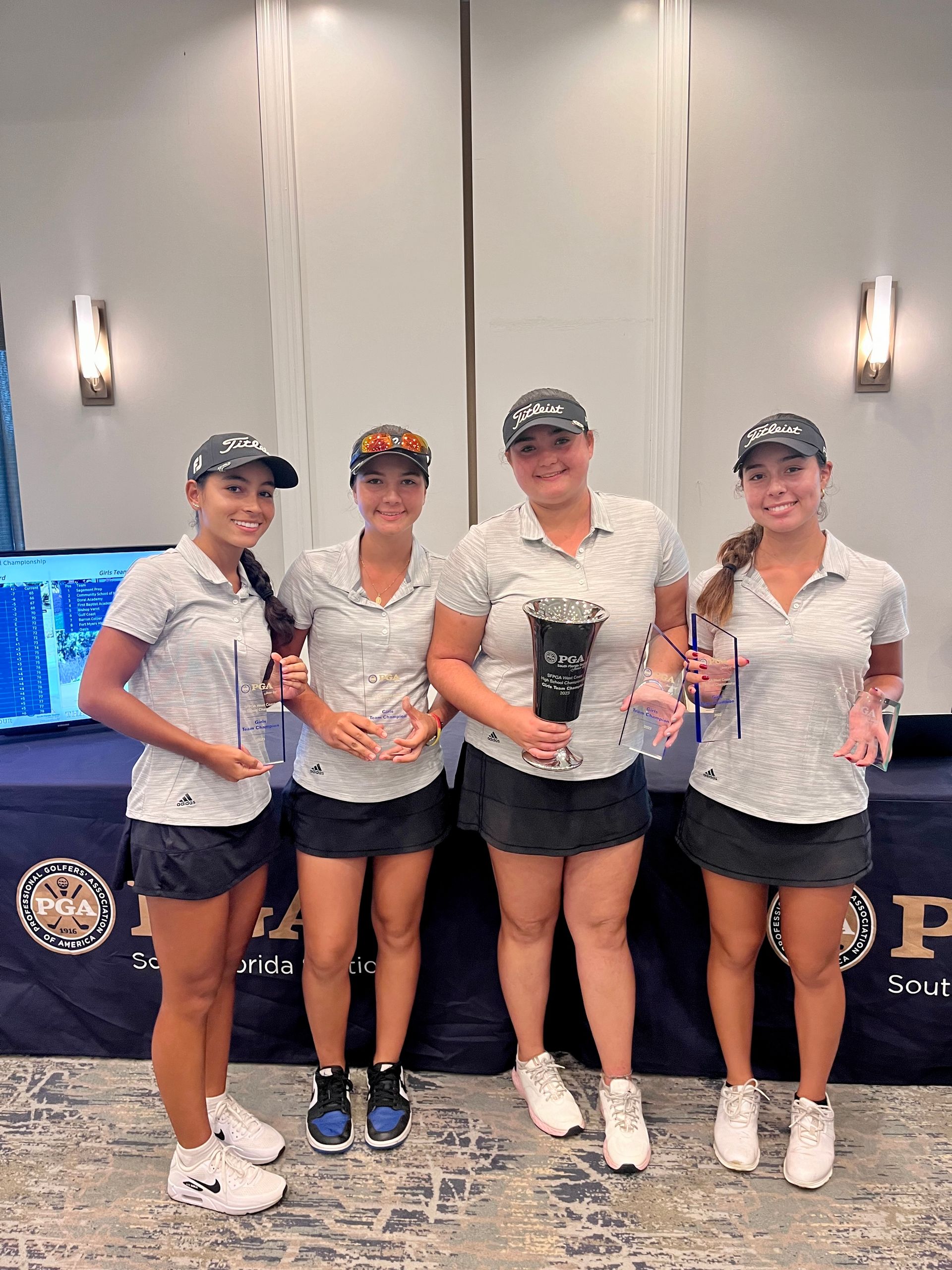 Silva and Woods Dominate South Florida PGA High School Championship