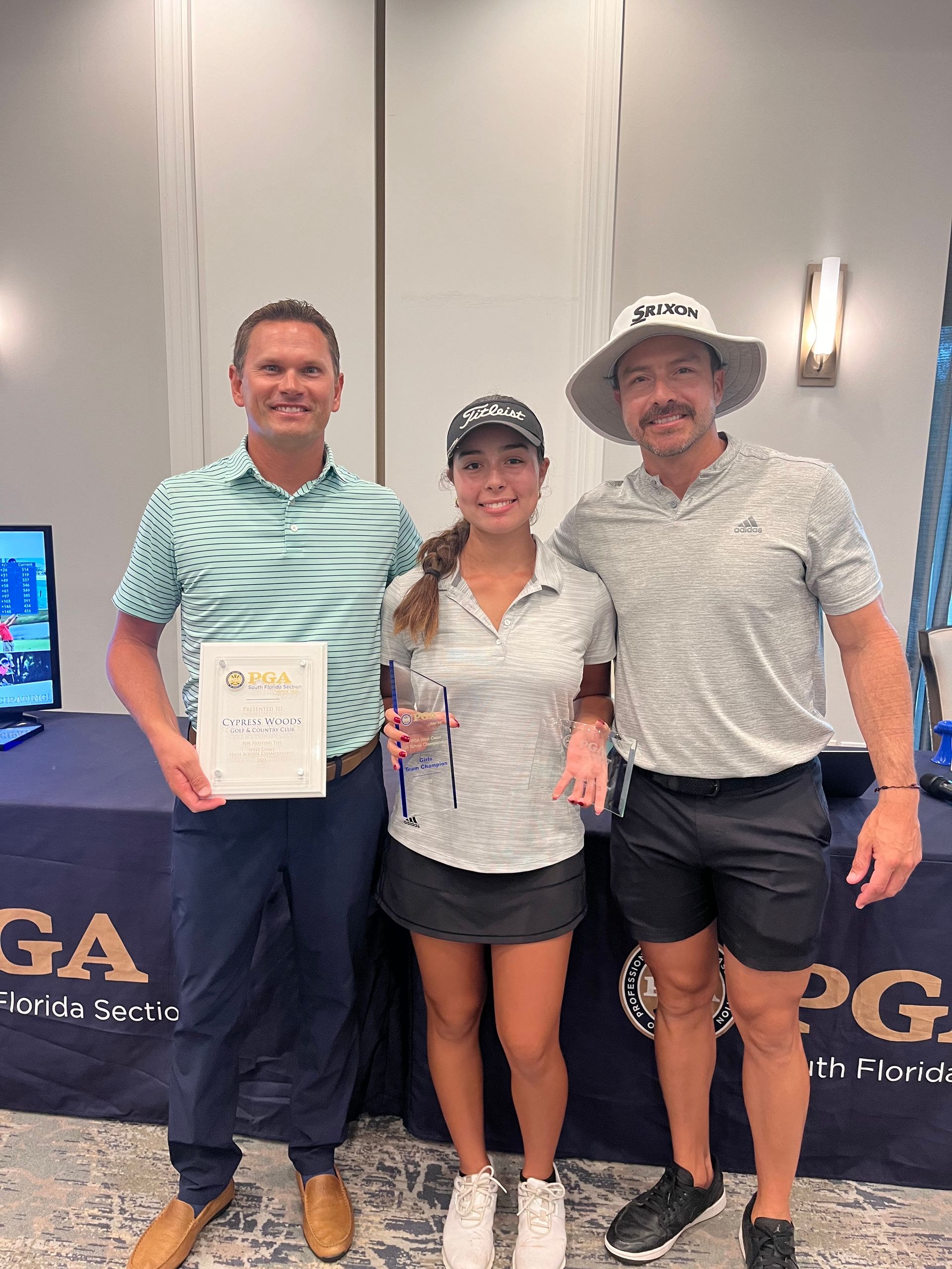 Silva and Woods Dominate South Florida PGA High School Championship