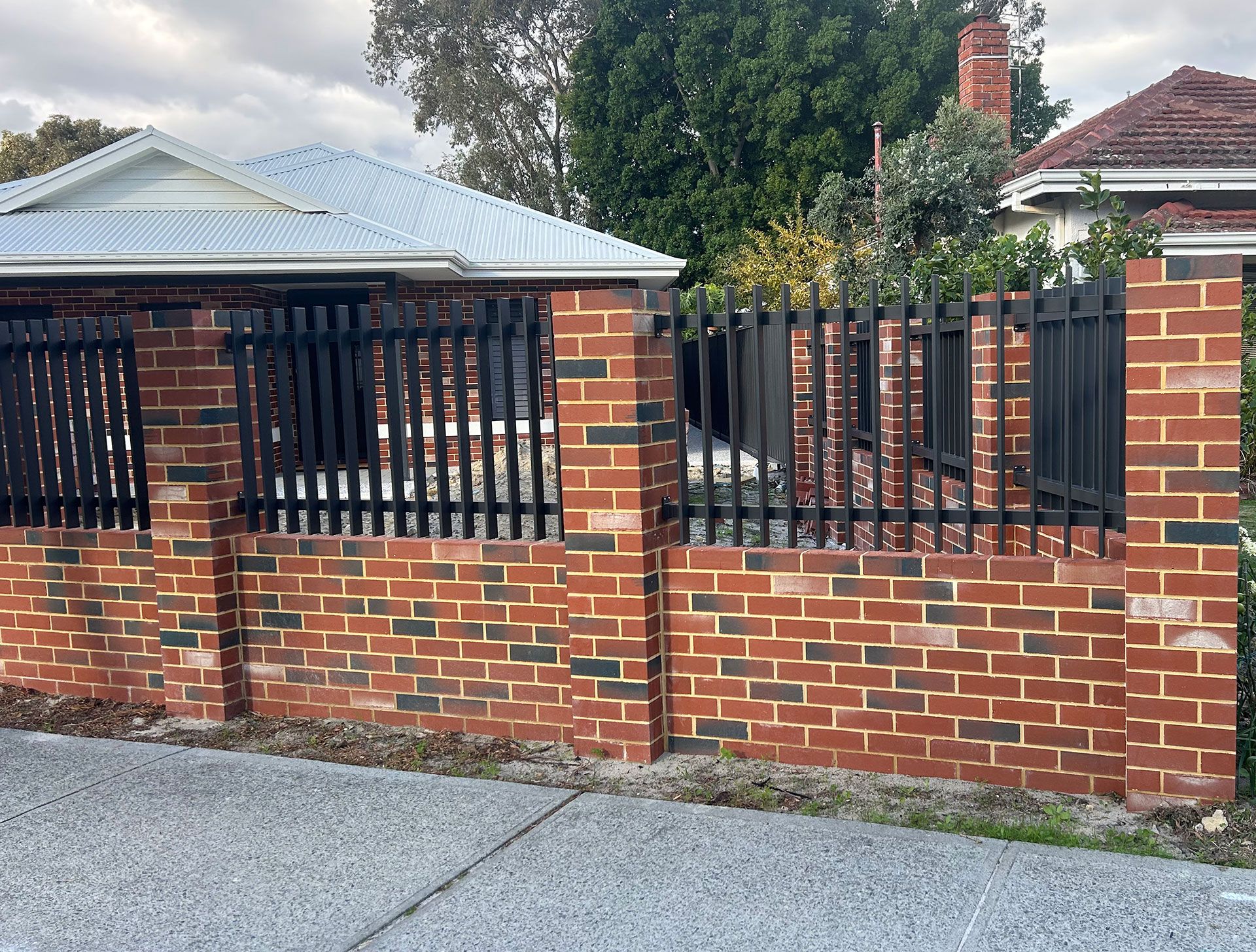 Face Brick Fences | Slick Brick Perth