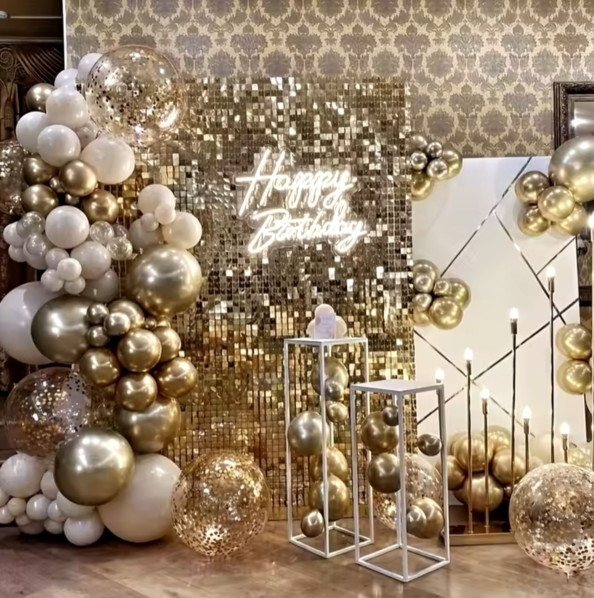 Shimmer Wall Backdrop Rentals in Chicago | Glamorous Events
