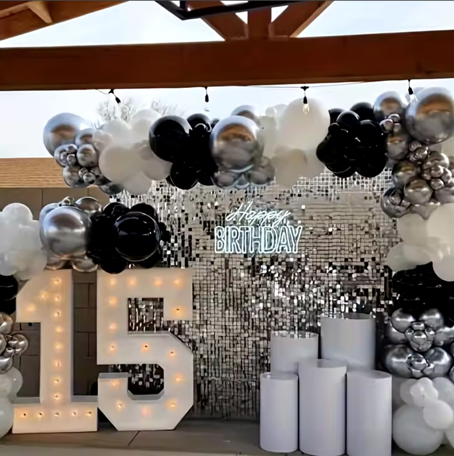 Shimmer Wall Backdrop Rentals in Chicago | Glamorous Events