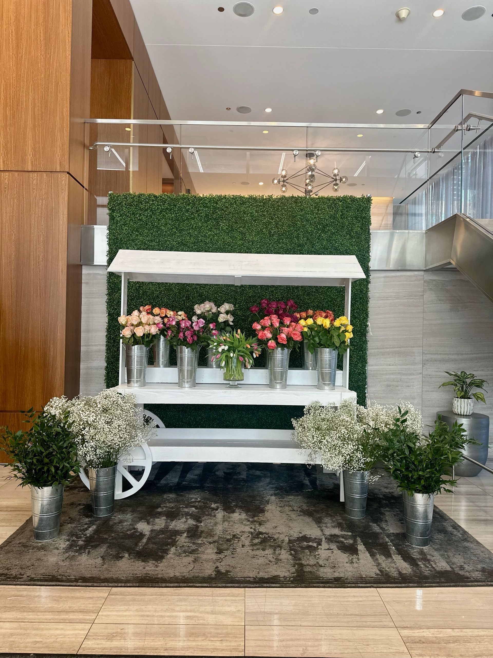 Chicago Flower Wall & Wedding Decor Rentals