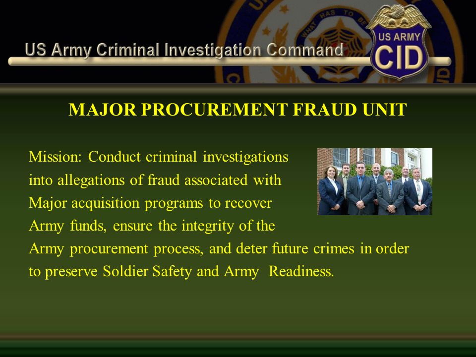 U.S. Army Criminal Investigations Special Agent Careers Info