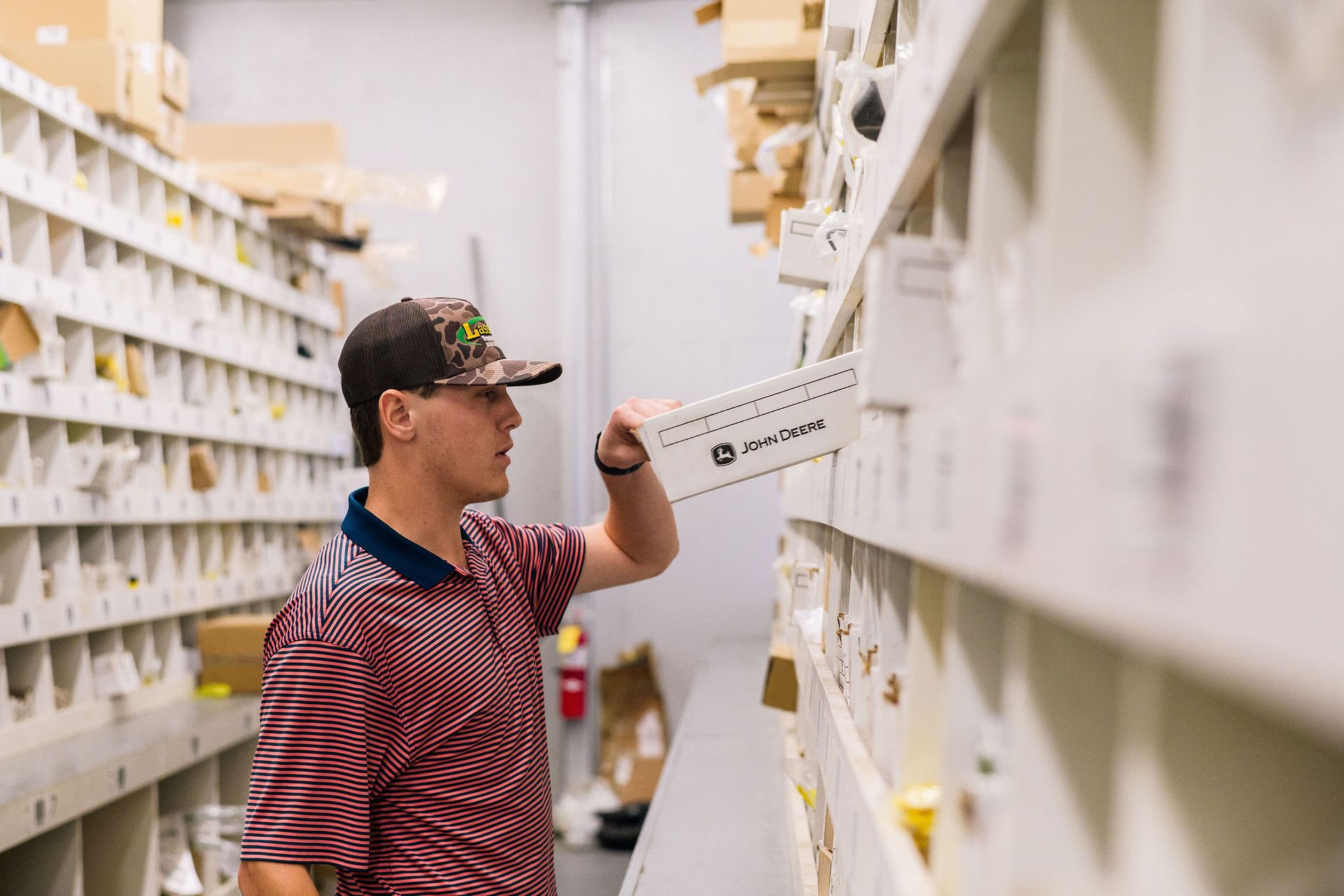 Finding the Right Parts at Lasseter Tractor Company